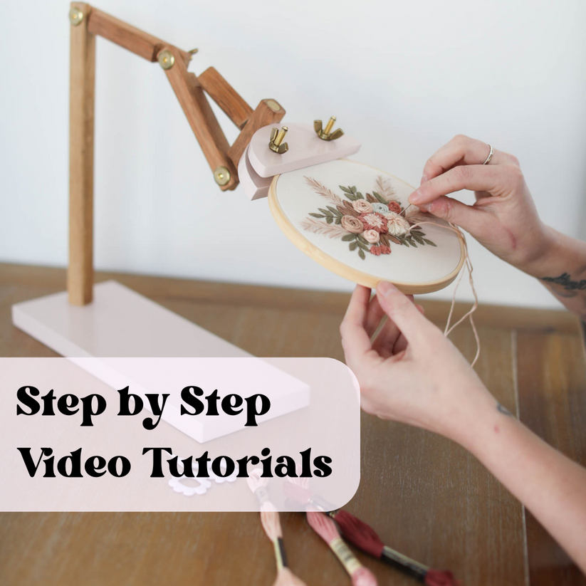 Beginners Stitch Sampler Kit - Level 1 & 2 - Learn Hand Embroidery ...