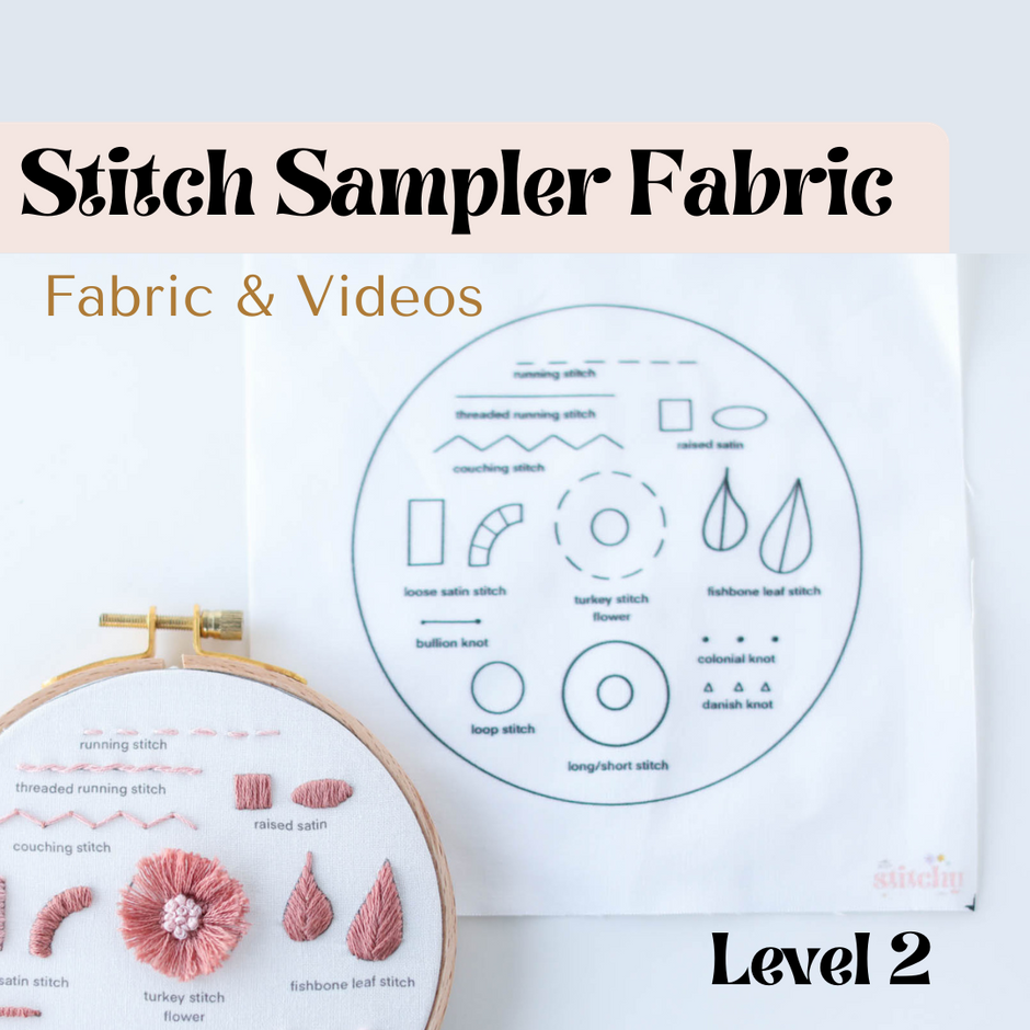 Stitch Sampler Embroidery Kits – Little Stitchy Bee