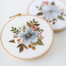 5" Periwinkle Dreams Hand Embroidery Kit - Intermediate – Little ...